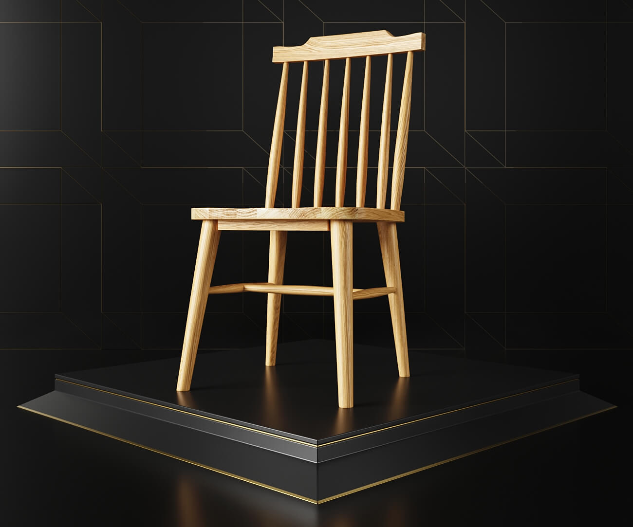 Cadeira Sofia Madeira